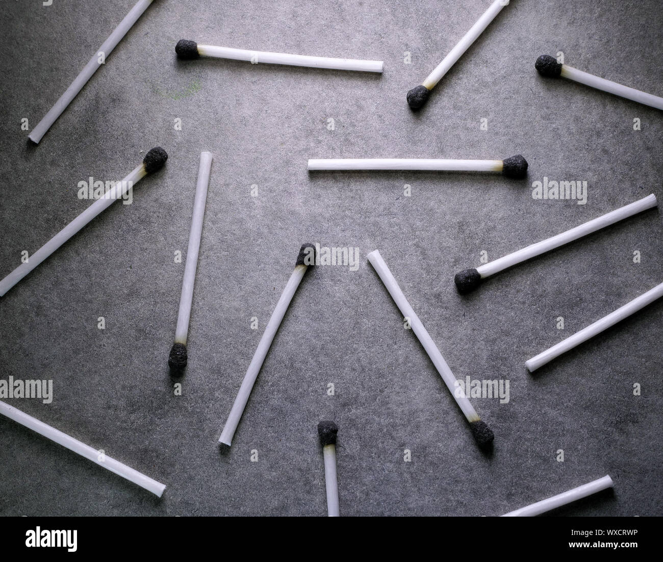 Close up shot of match sticks Stock Photo - Alamy