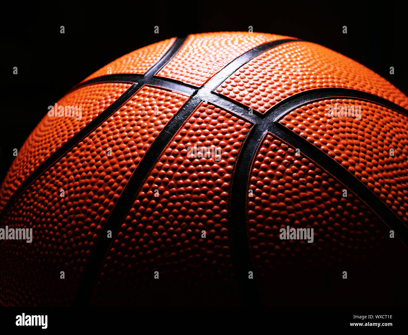 Basketball close up image Stock Photo - Alamy