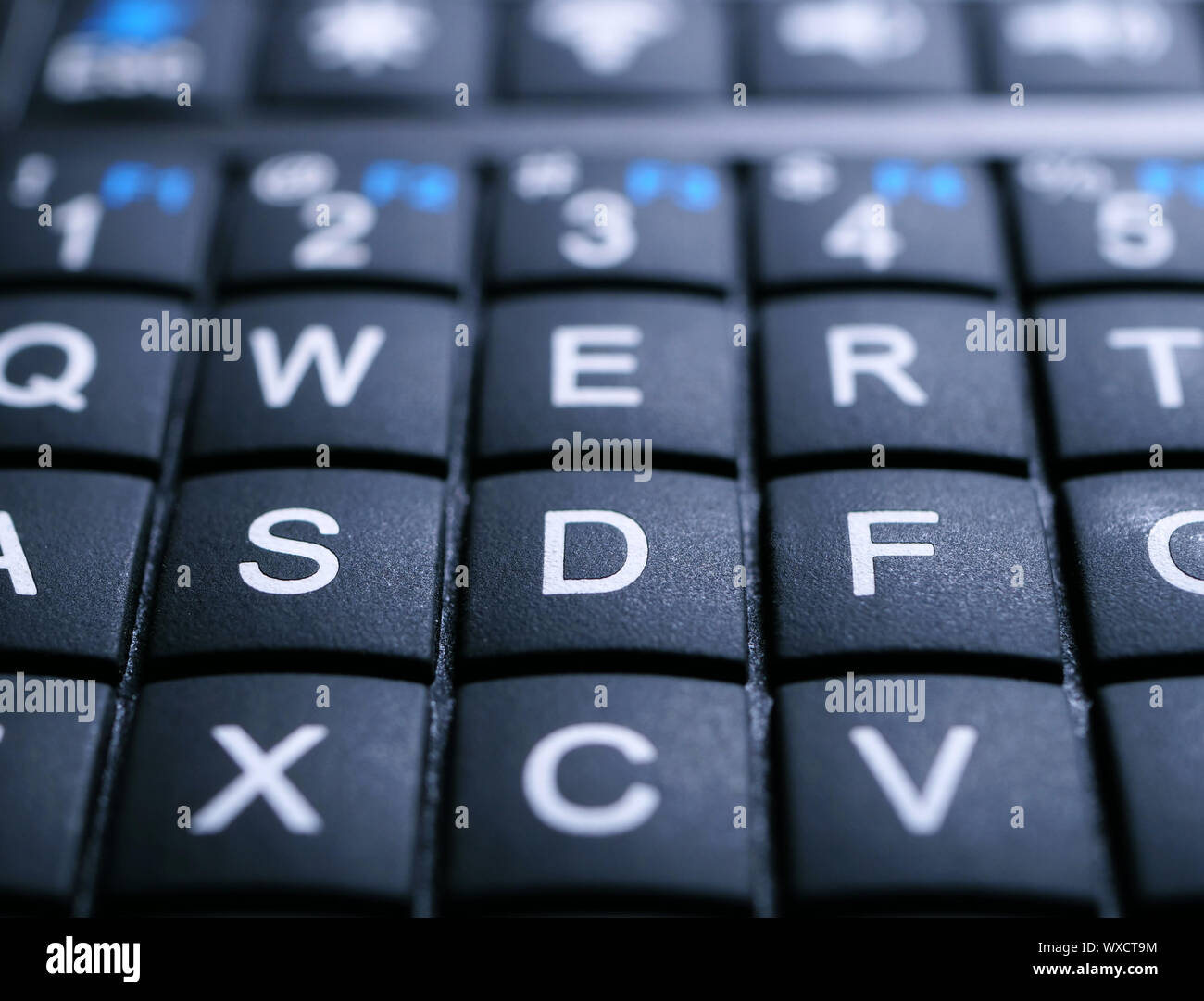 Mini Keyboard or Keypad close up Stock Photo - Alamy