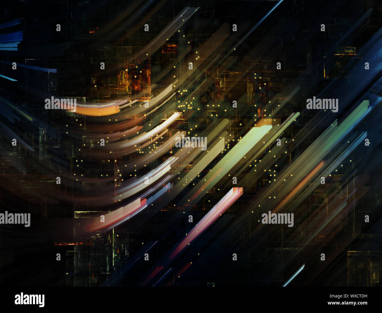 Interplay of dynamic motion shapes on the subject of science and ...