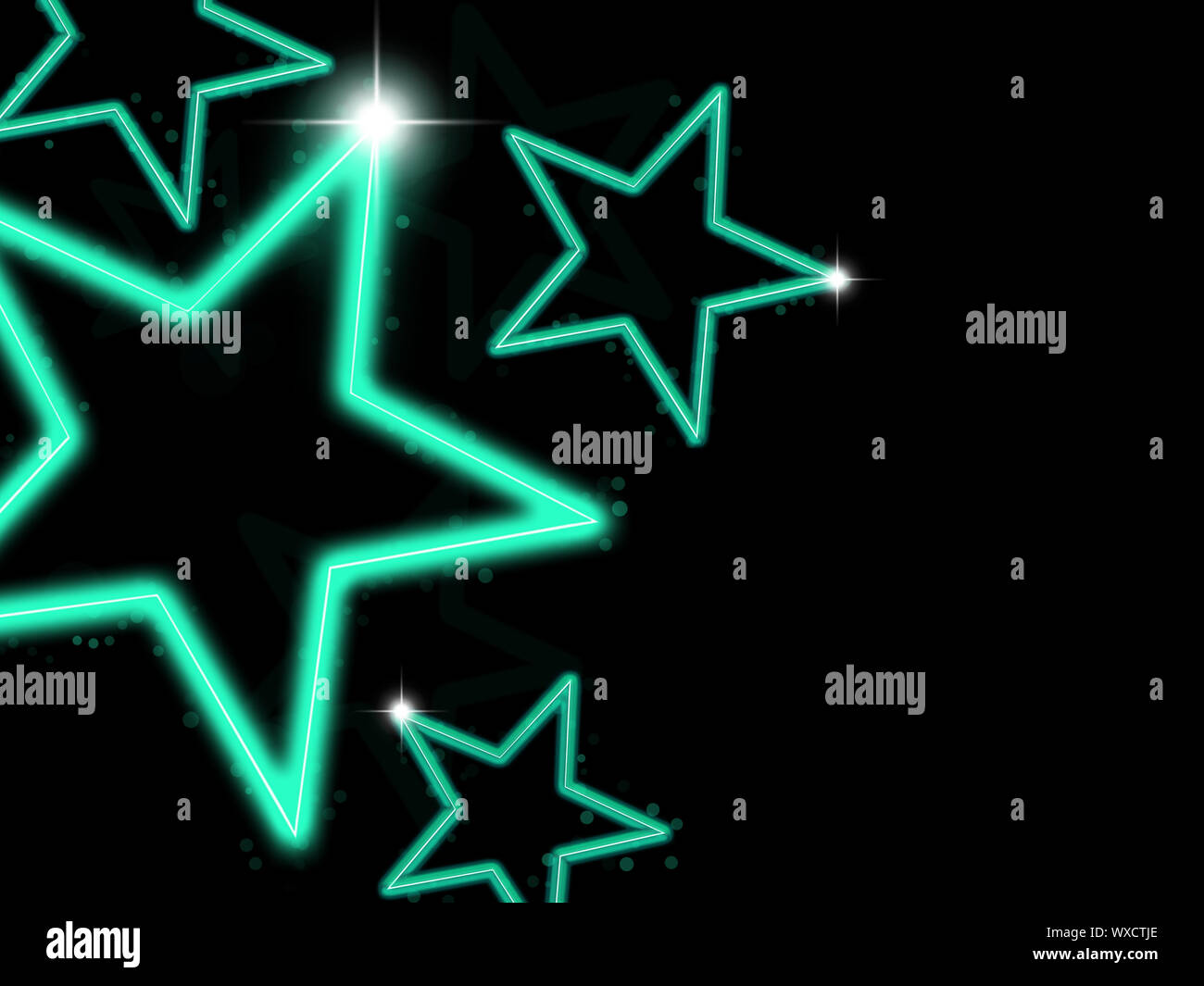 Neon Stars High Resolution Stock Photography and Images - Alamy