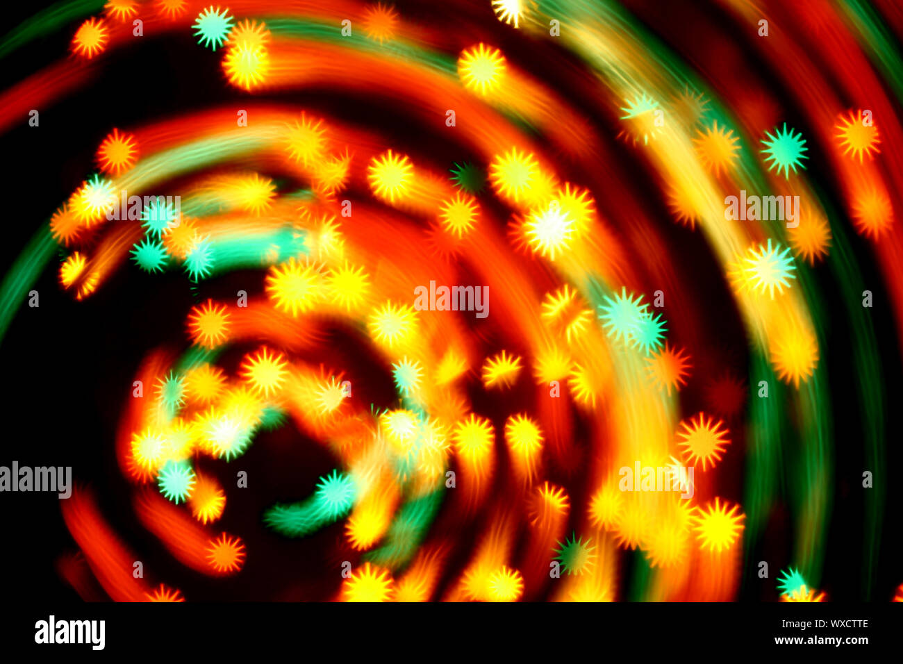 abstract disco colored stars motion background Stock Photo - Alamy