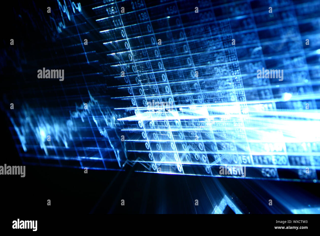 financial abstract background in fast motion Stock Photo - Alamy