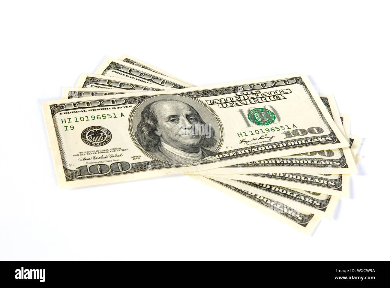 Money on the white background Stock Photo - Alamy