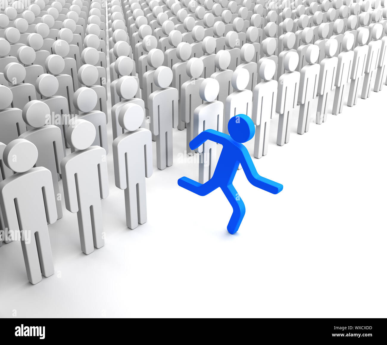 Indifferent crowd hi-res stock photography and images - Alamy