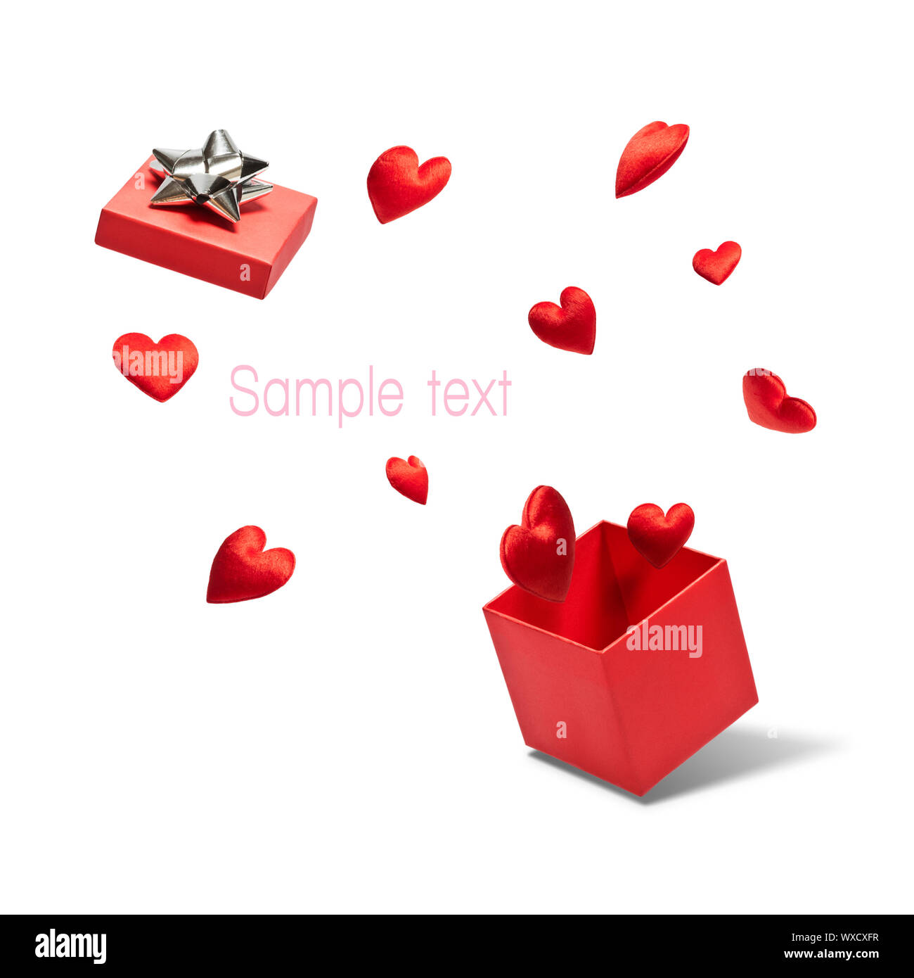 Opened gift box hi-res stock photography and images - Alamy
