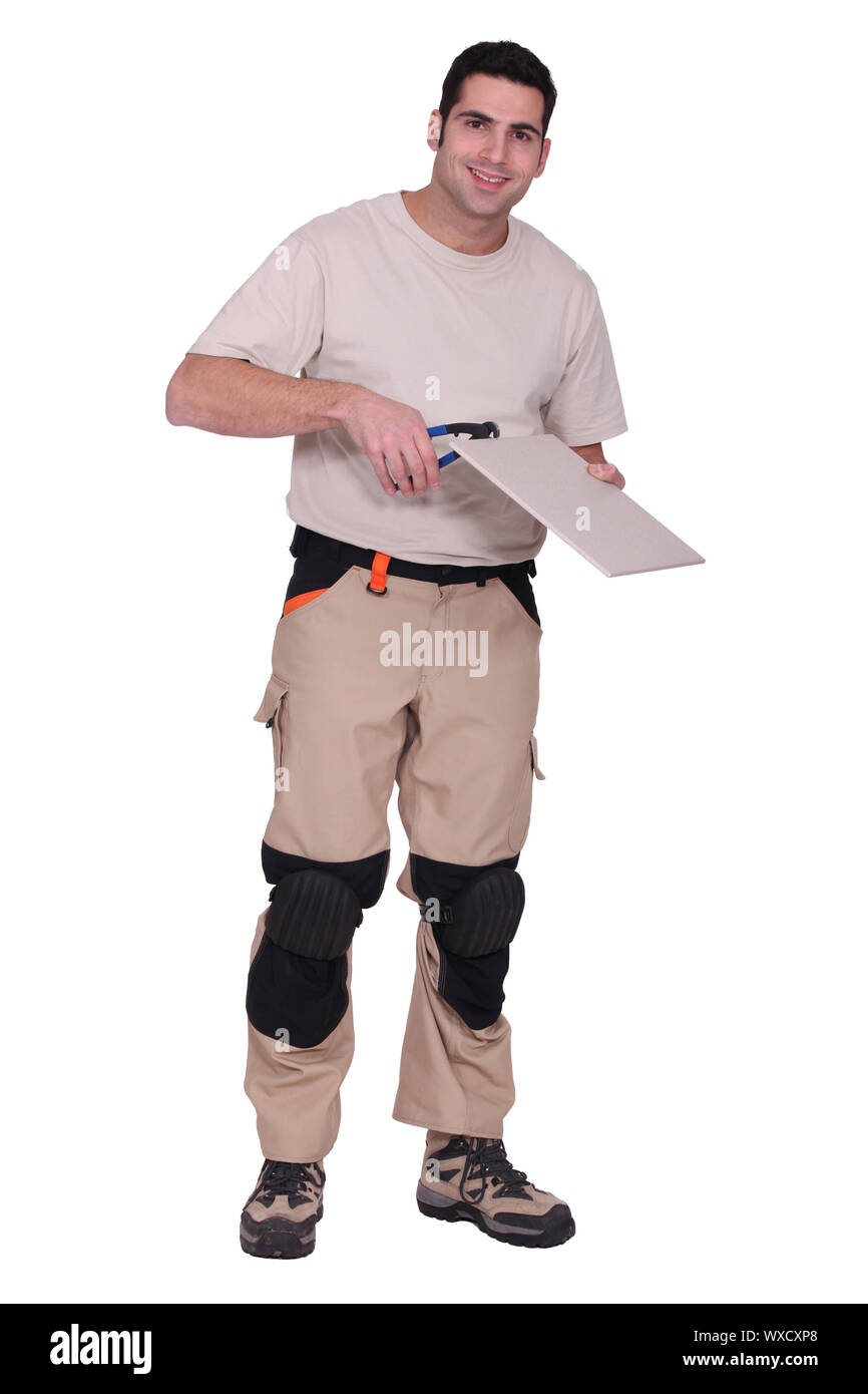 Large muscular man Cut Out Stock Images & Pictures - Alamy