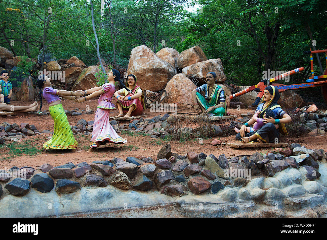 Village setting hi-res stock photography and images - Alamy