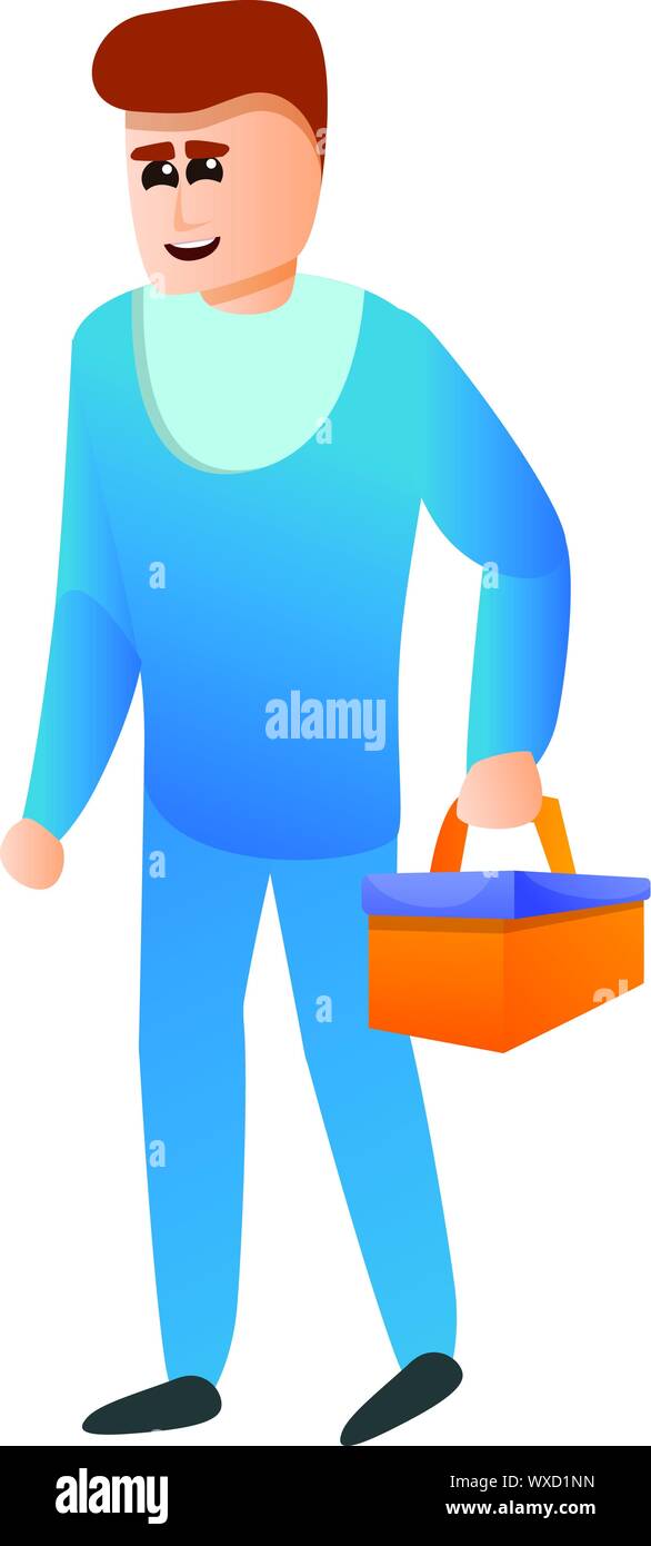 Home locksmith icon. Cartoon of home locksmith vector icon for web ...