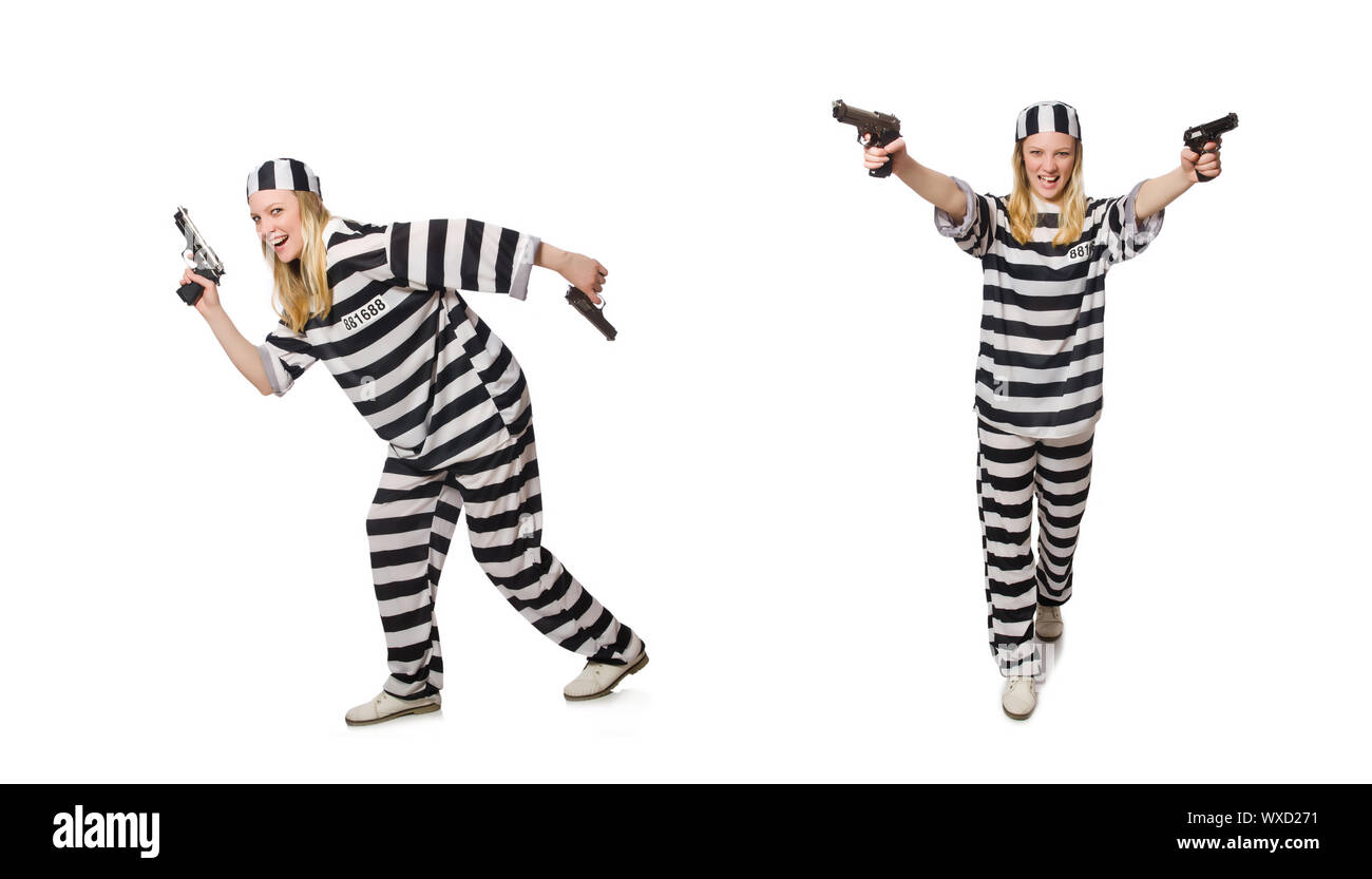 Female Jail Inmate Cut Out Stock Images & Pictures - Alamy