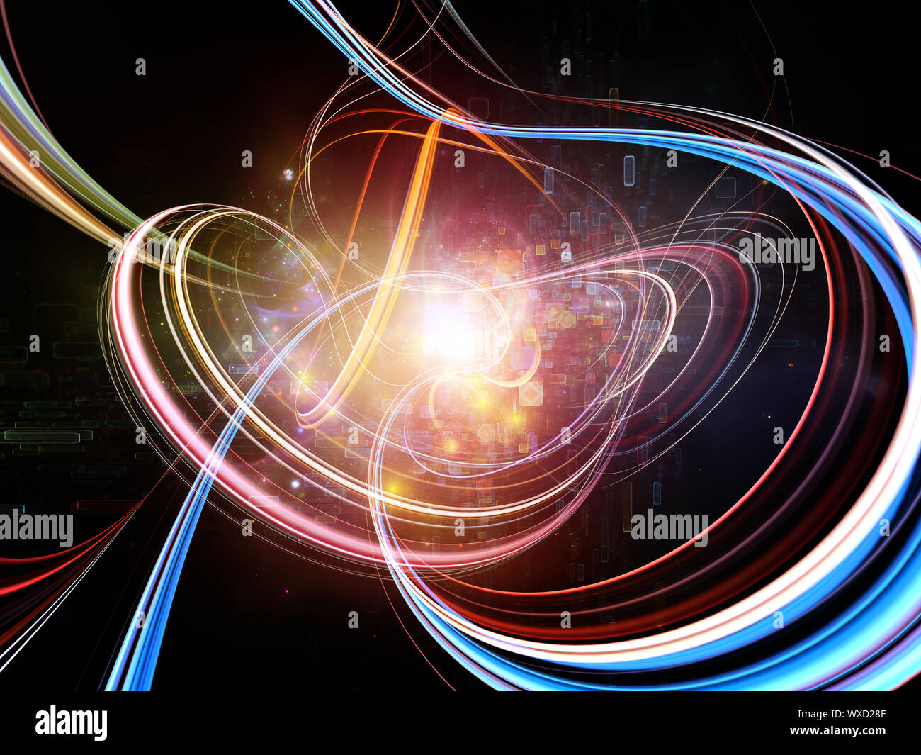 Composition of various technology related elements suitable as a ...