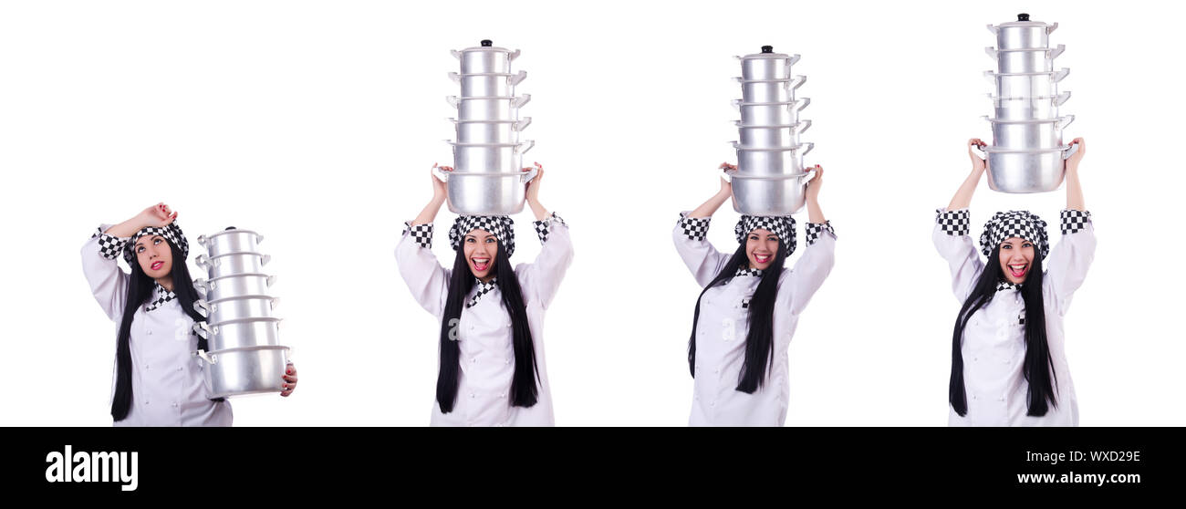 Various cooking pots Cut Out Stock Images & Pictures - Alamy