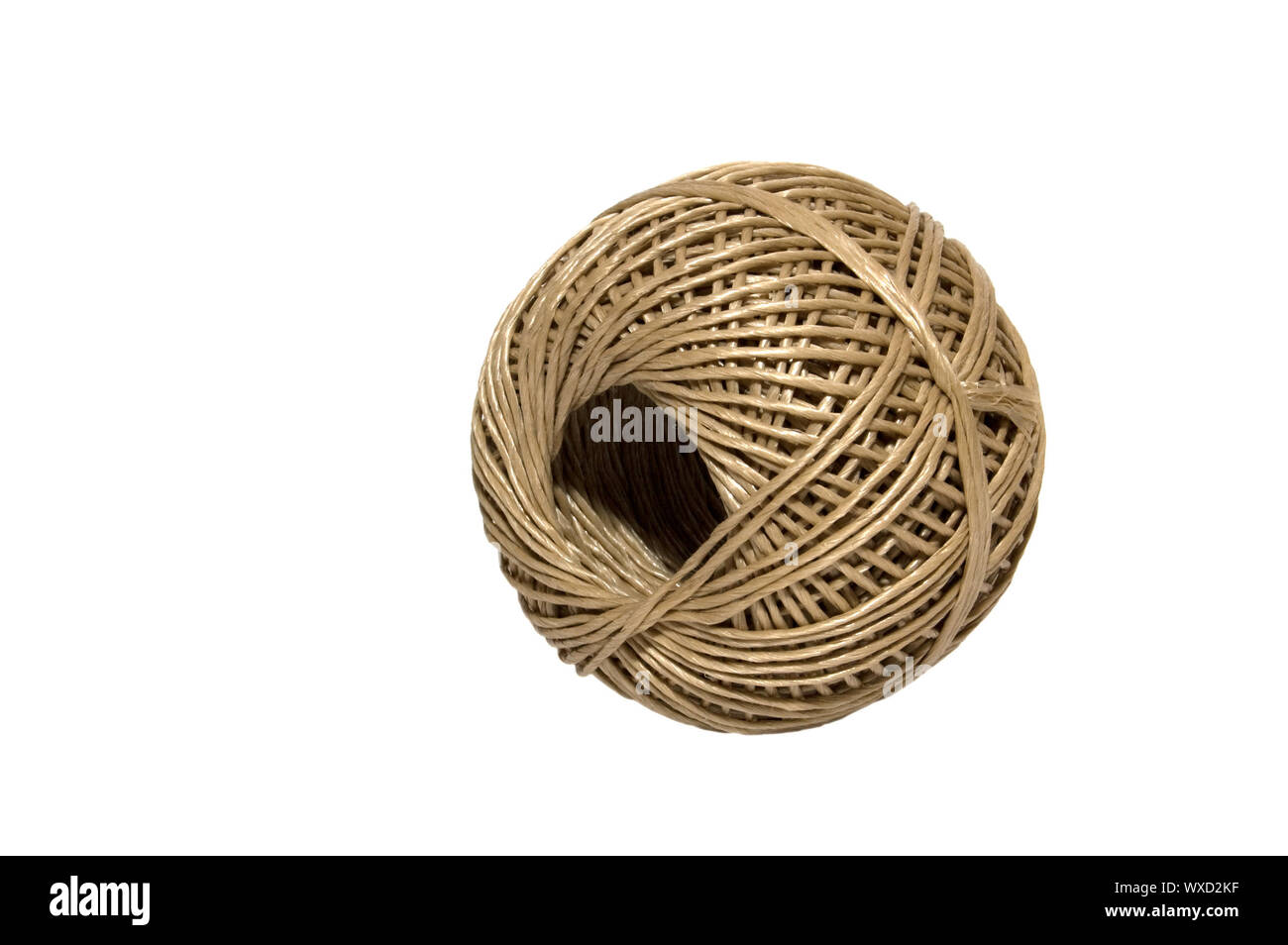 A isolated ball of string Stock Photo - Alamy