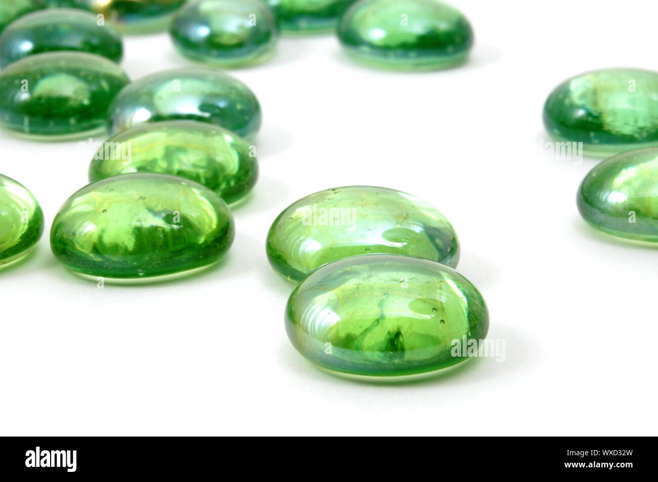 abstract colorful bubbles isolated on white background Stock Photo - Alamy