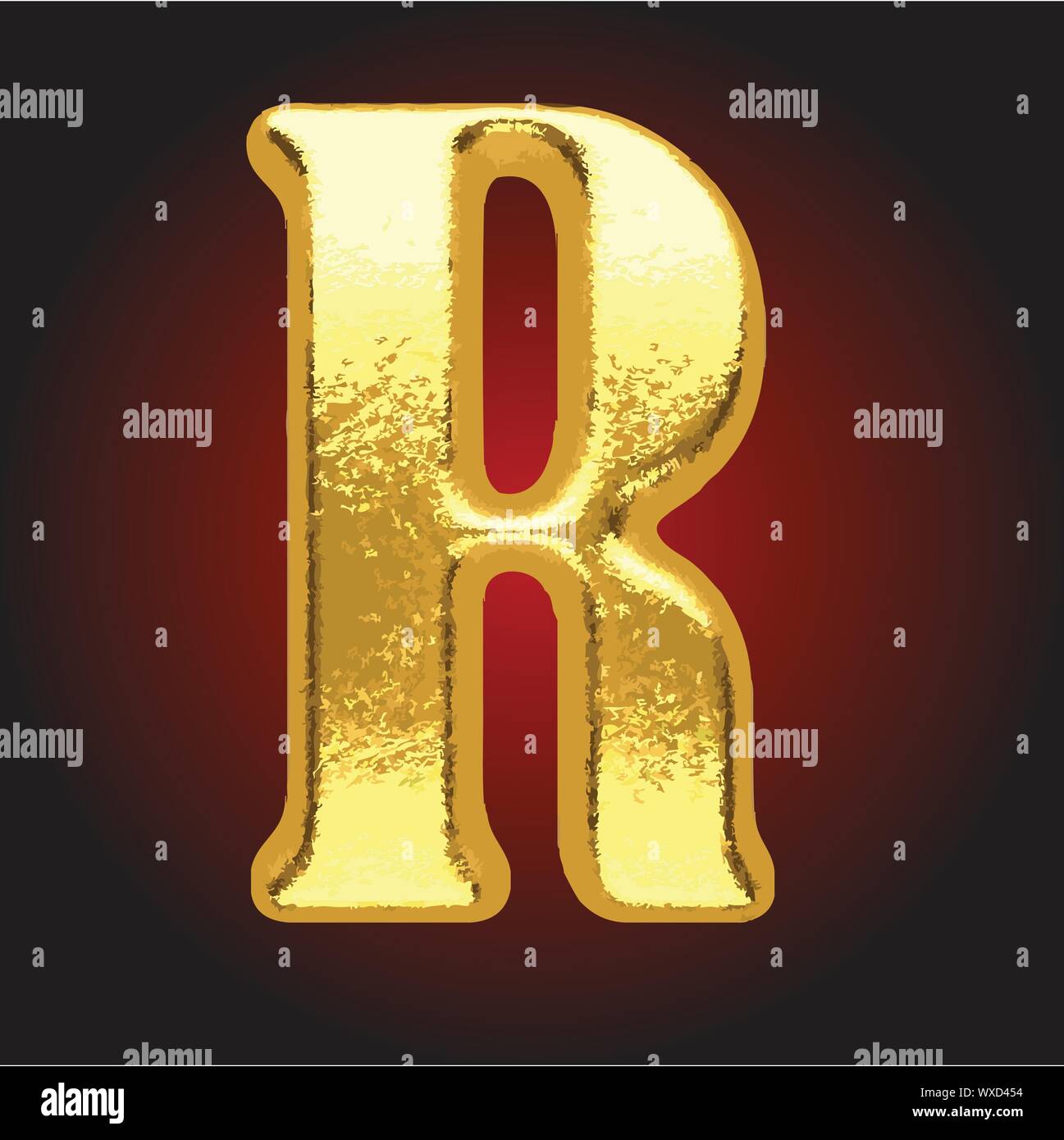 Decorative letter r hi-res stock photography and images - Alamy