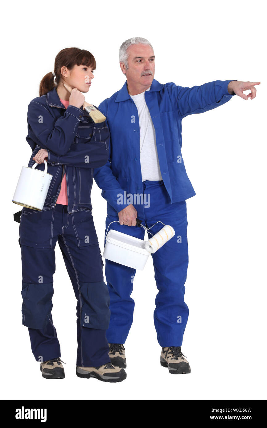 Painters work platform hi-res stock photography and images - Alamy