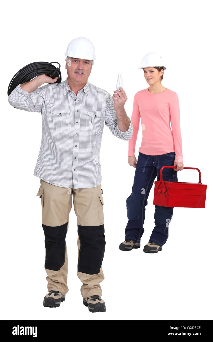 Young Apprentice Mechanic Cut Out Stock Images & Pictures - Alamy