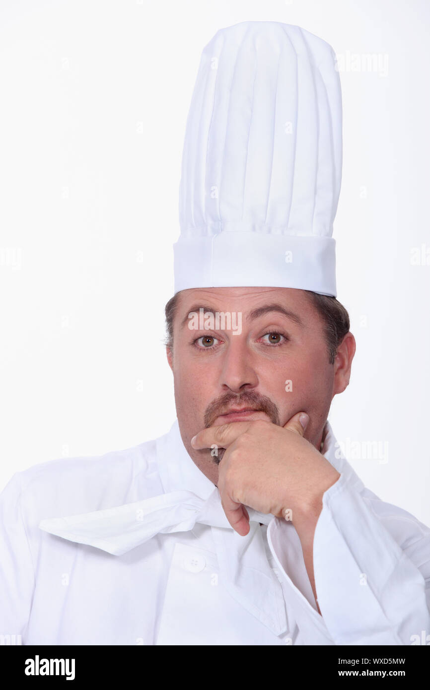 Tall chef hat toque isolated hi-res stock photography and images - Alamy