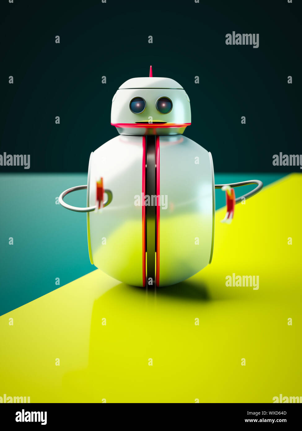 sweet little robot Stock Photo - Alamy