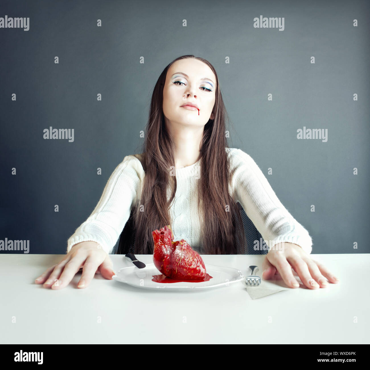 Cannibal woman hi-res stock photography and images - Alamy