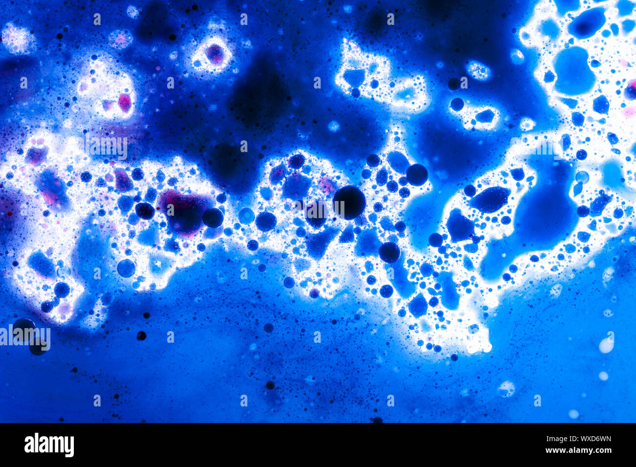 Colourful oil ink bubbles and drops. Abstract template mixed texture ...