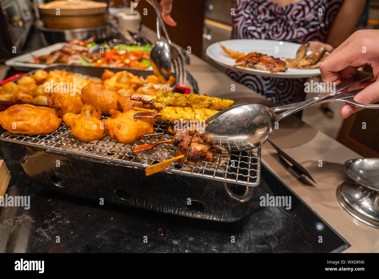Fish buffet luxury hi-res stock photography and images - Alamy