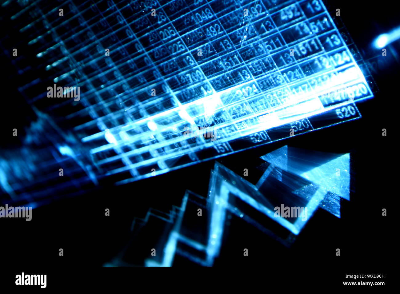 financial abstract background in fast motion Stock Photo - Alamy