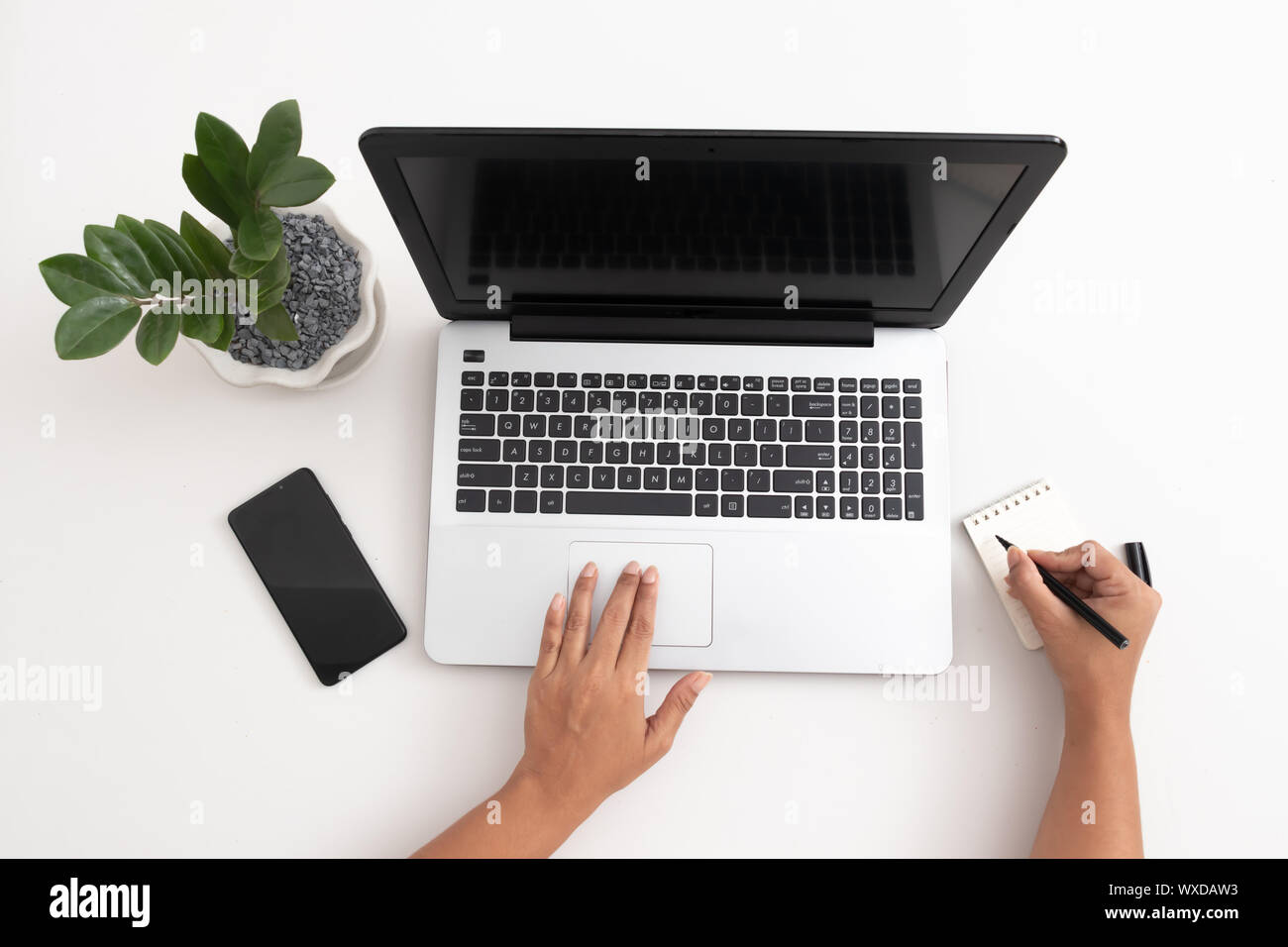 Flat lay writing hi-res stock photography and images - Alamy