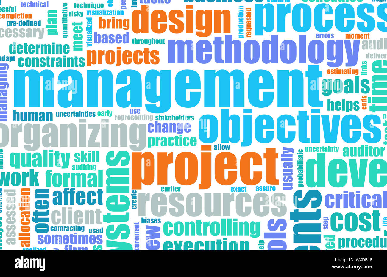 Project Planning and Phase as a Background Stock Photo - Alamy