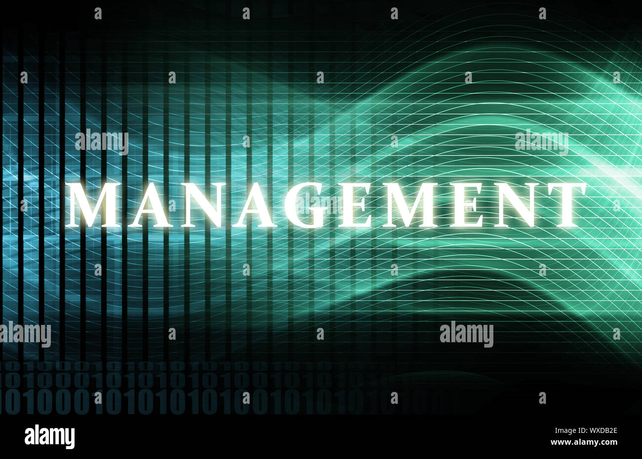 Management as a Abstract Background Concept Art Stock Photo - Alamy