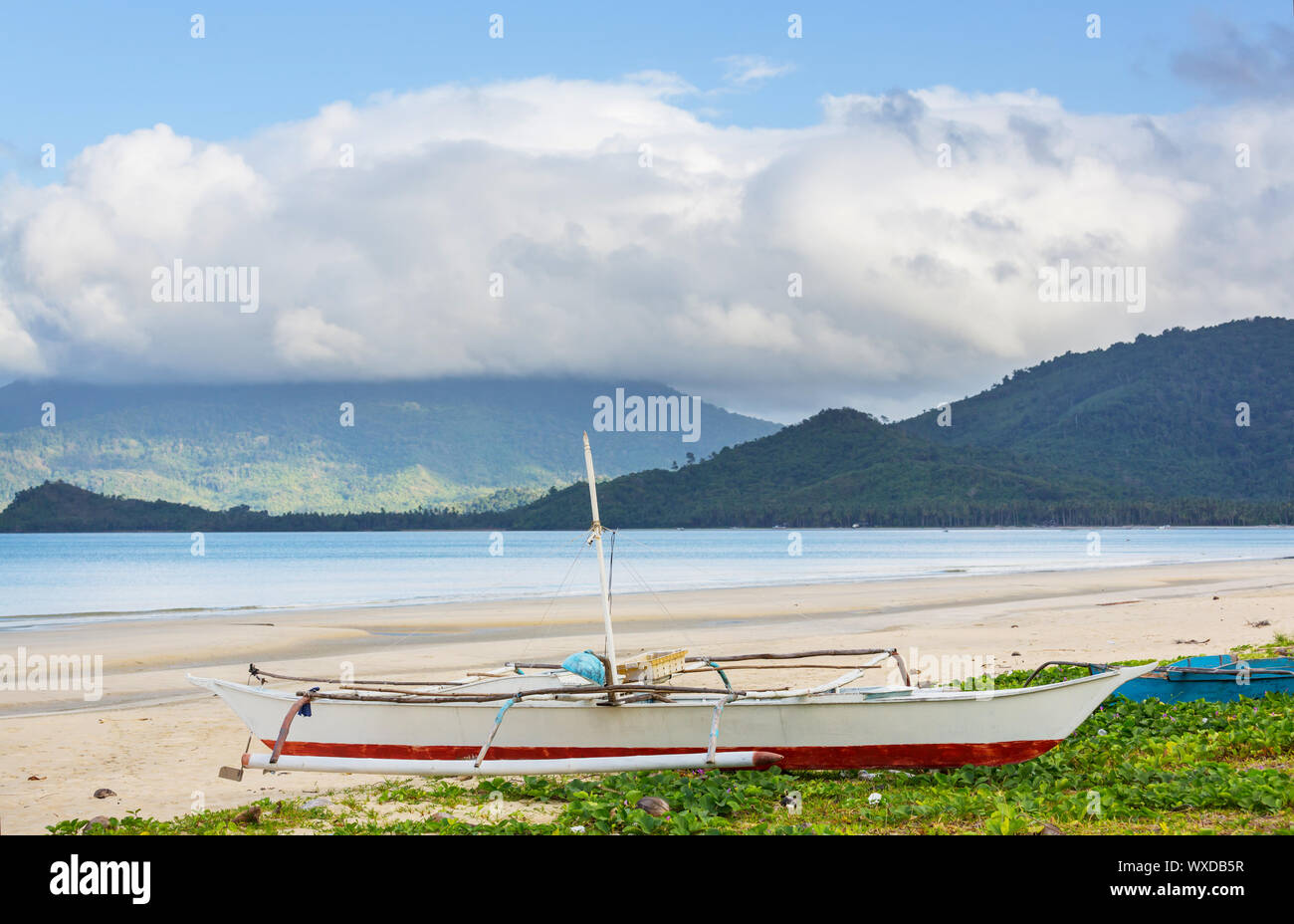 Boat in Philippines Stock Photo - Alamy