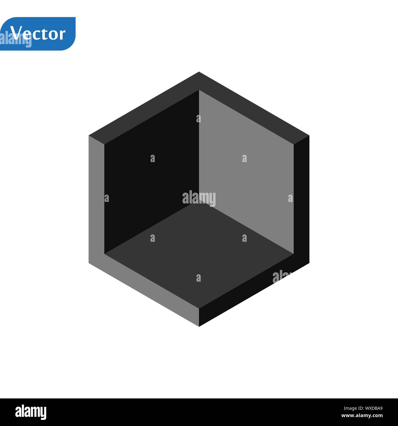 Cubic space Stock Vector Images - Alamy