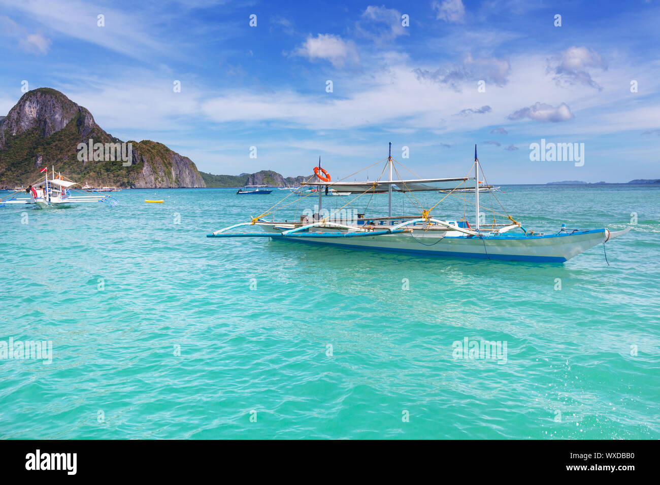 Boat in Philippines Stock Photo - Alamy