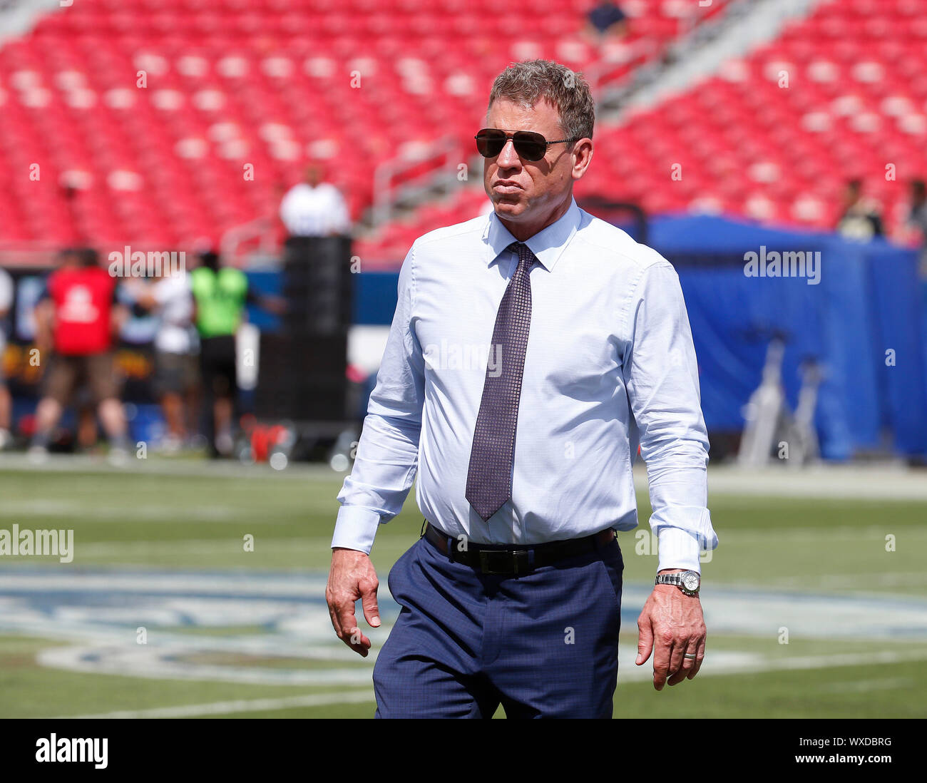 September 15, 2019 Former Dallas Cowboys quarterback Troy Aikman in ...