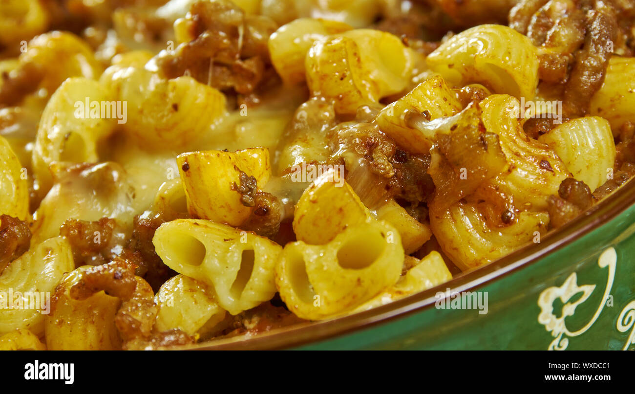 Italian-American Johnny Marzetti Stock Photo - Alamy