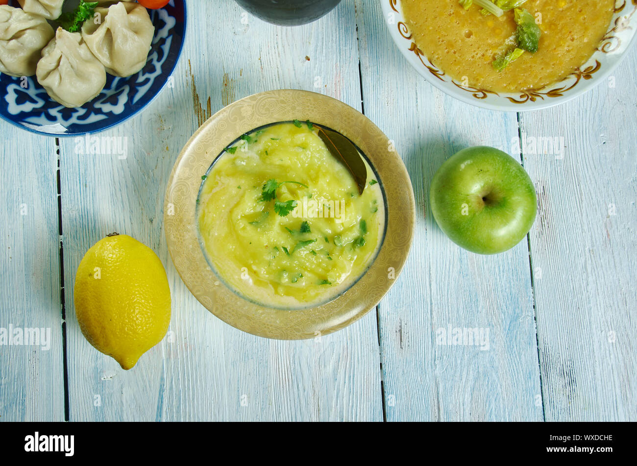 Maharashtrian Bhakri Thecha Pitla Stock Photo - Alamy