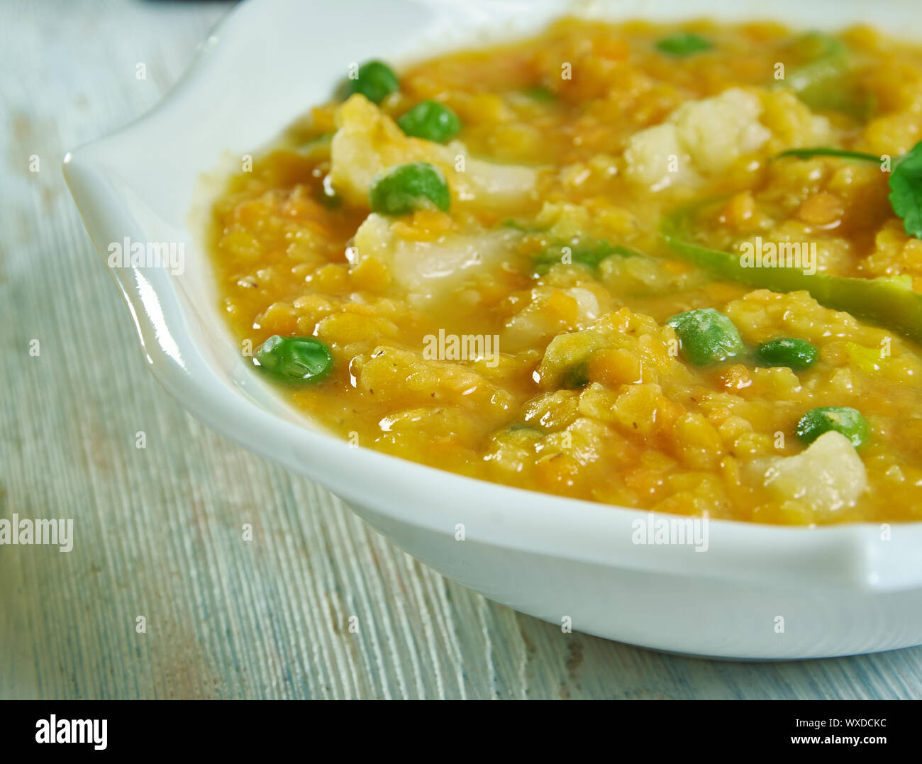 Maharashtrian Vegetable Lentil Stew with Goda Masala Stock Photo - Alamy