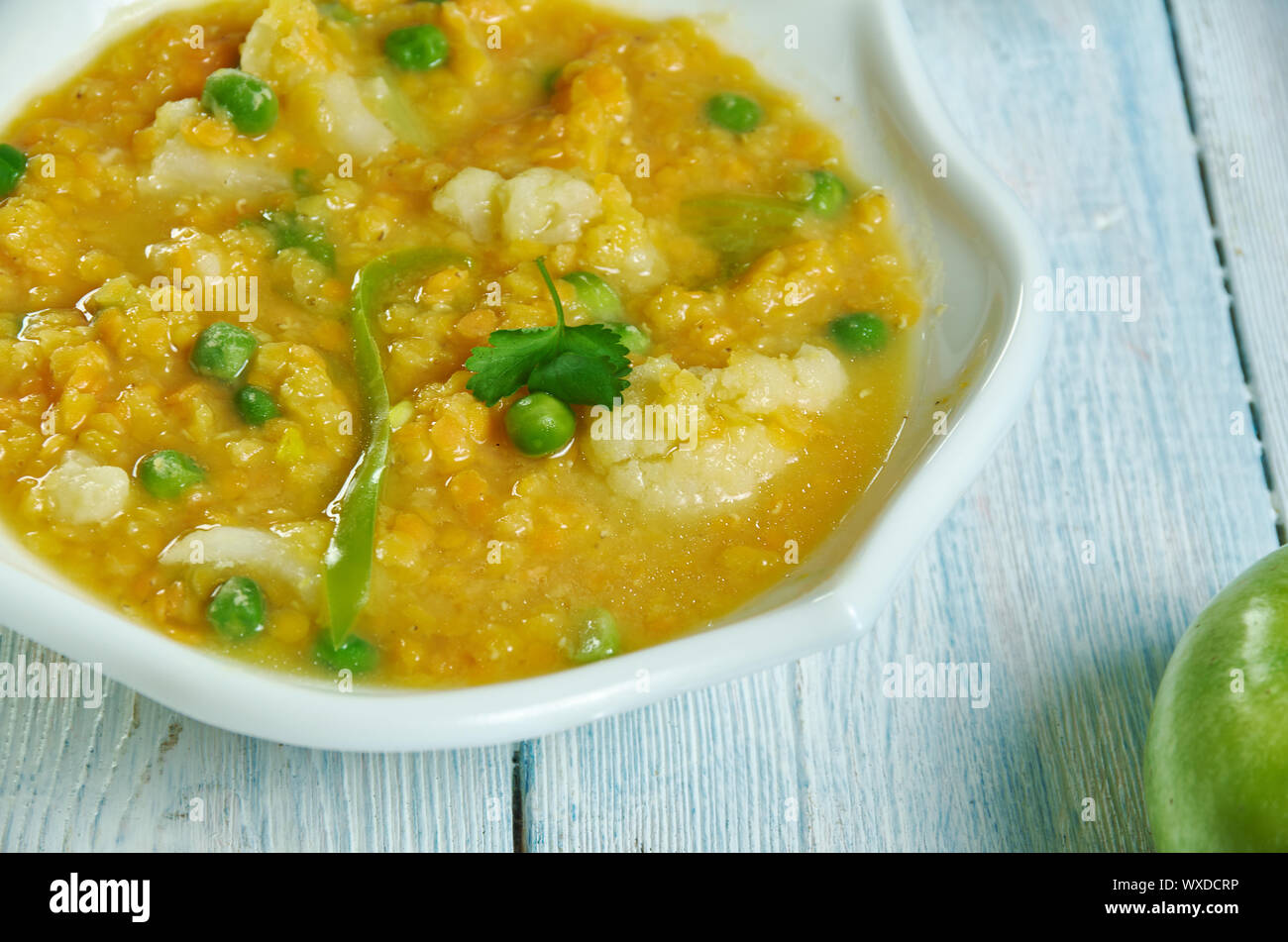 Maharashtrian Vegetable Lentil Stew with Goda Masala Stock Photo - Alamy