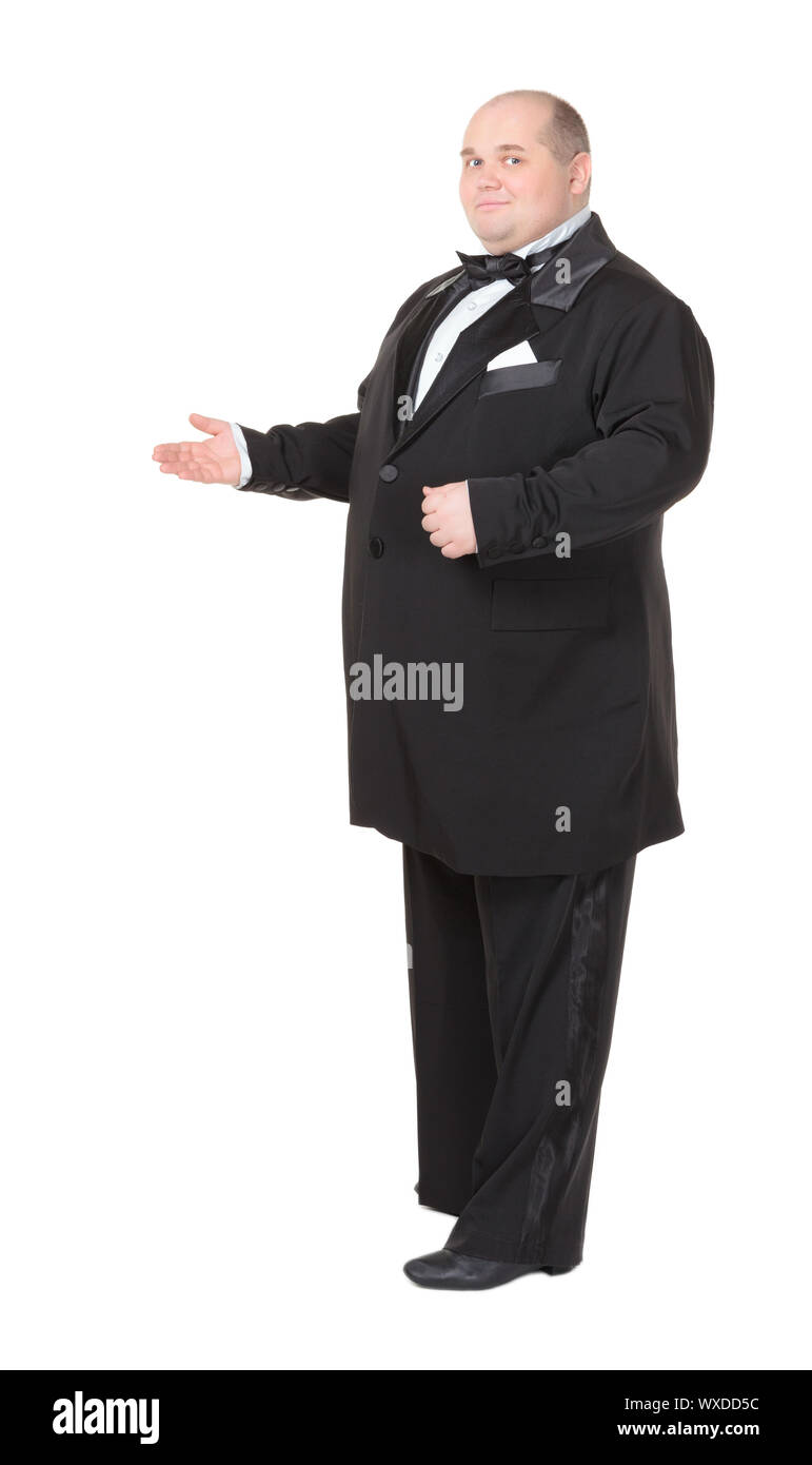 Elegant fat man hi-res stock photography and images - Alamy