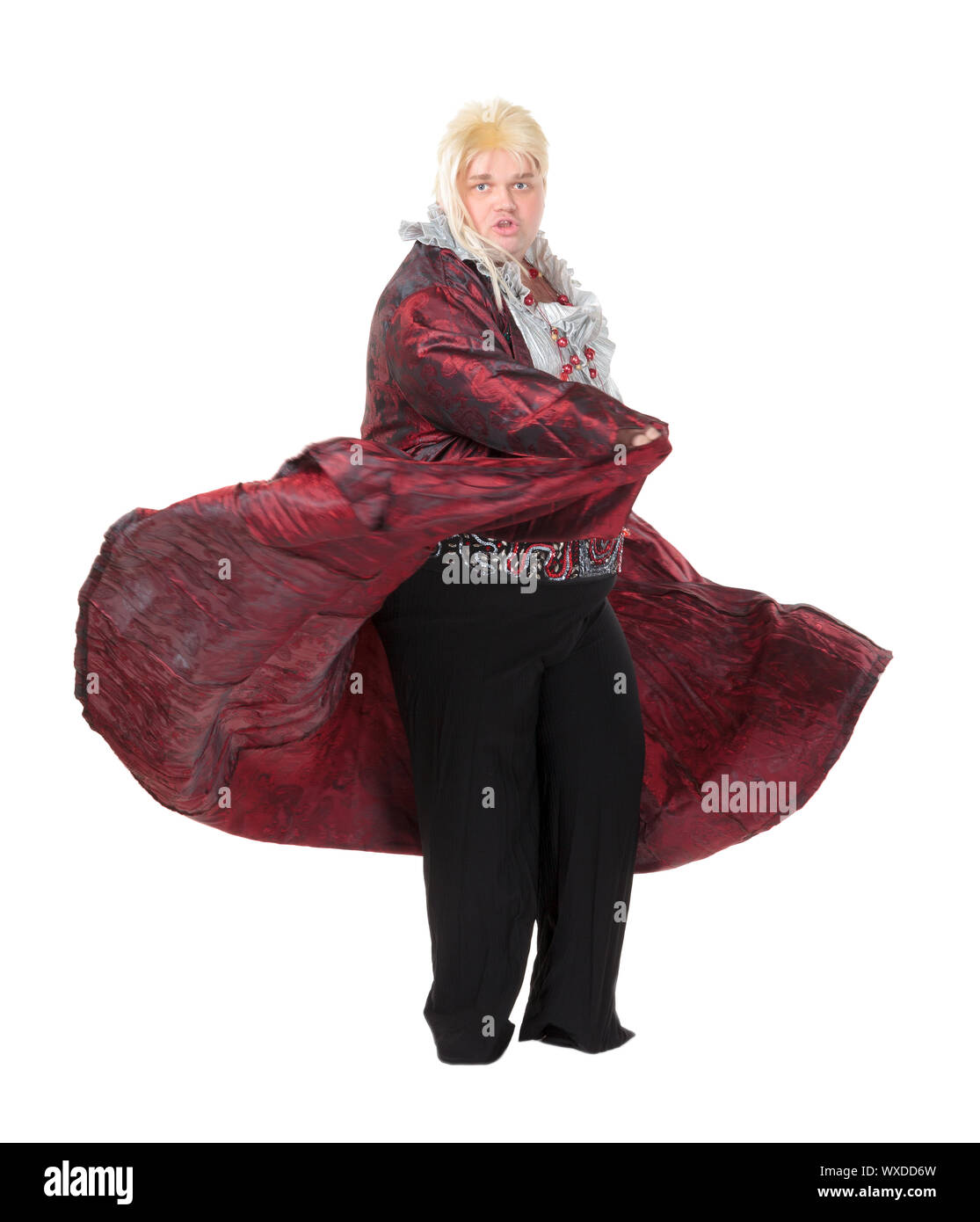 Long flowing robe Cut Out Stock Images & Pictures - Alamy