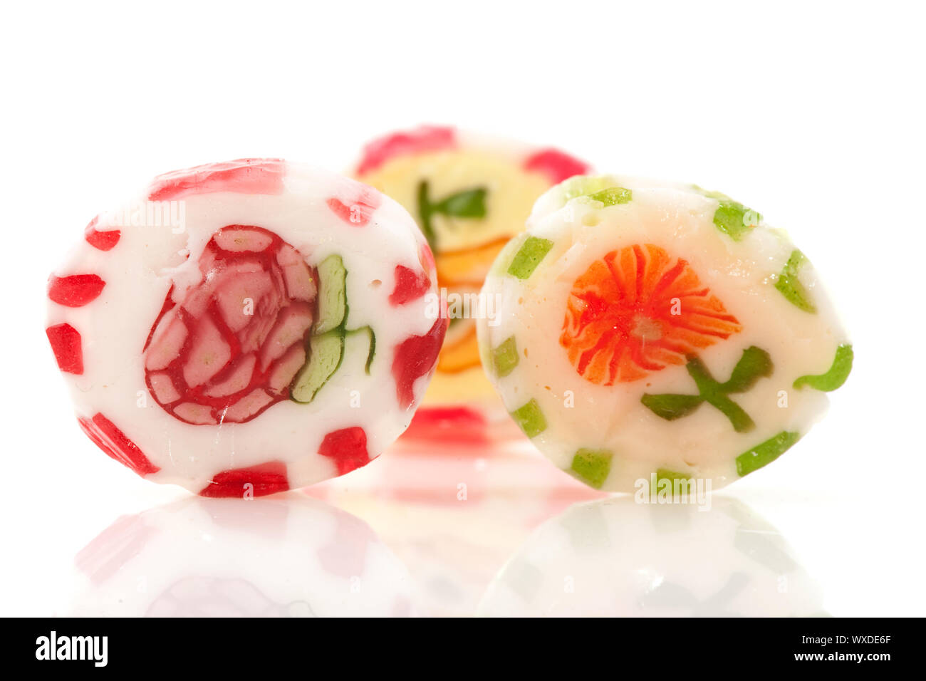 Many old fashioned sweets in different tastes Stock Photo - Alamy