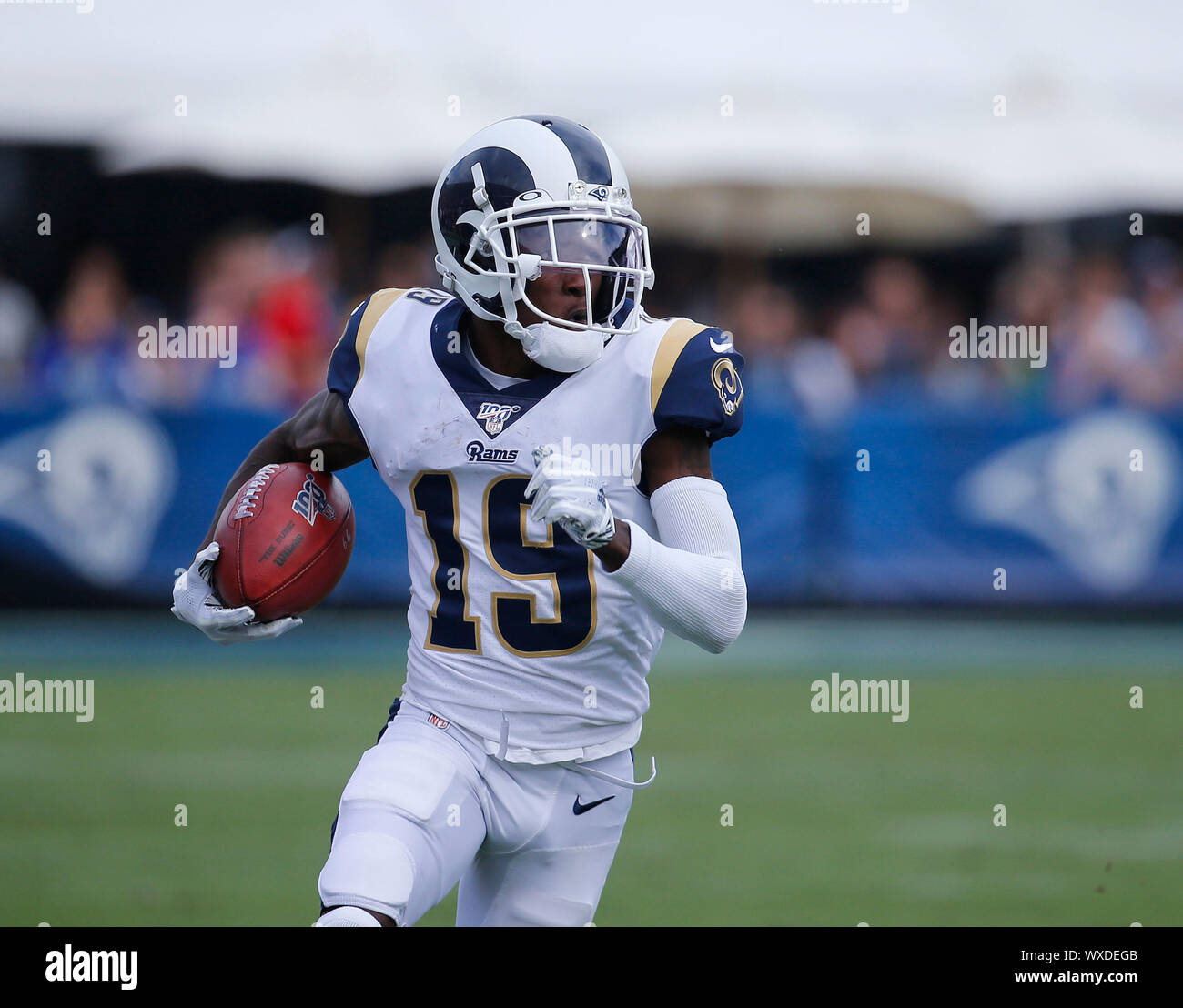 September 15, 2019 Los Angeles Rams wide receiver JoJo Natson #19 ...