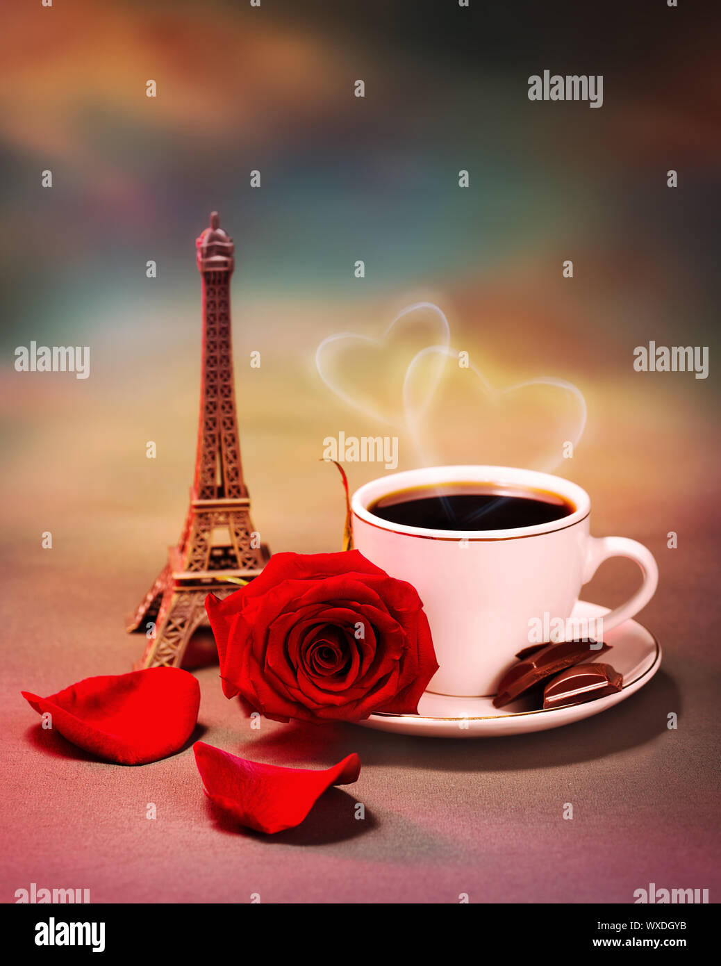 Breakfast in Paris Stock Photo - Alamy