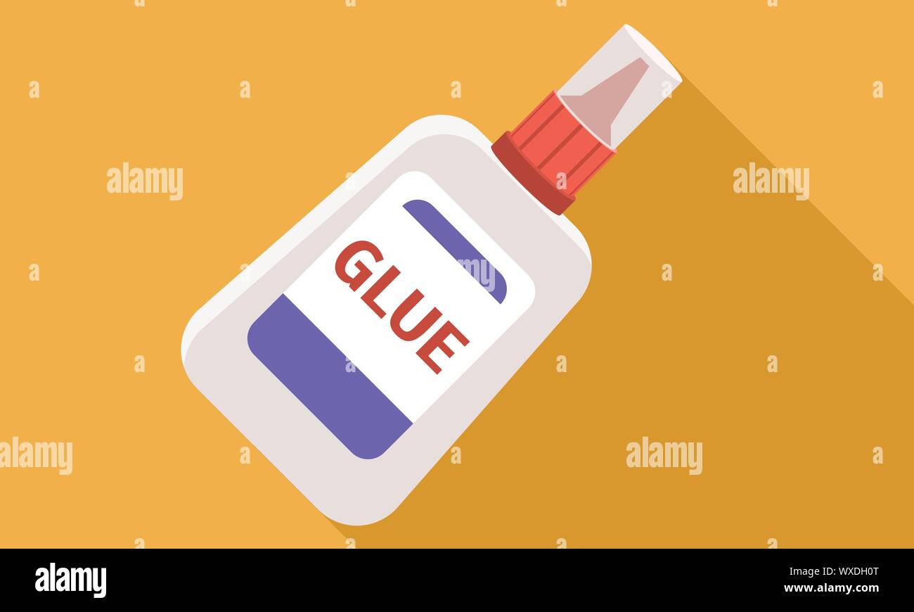 Office glue icon. Flat illustration of office glue vector icon for web ...