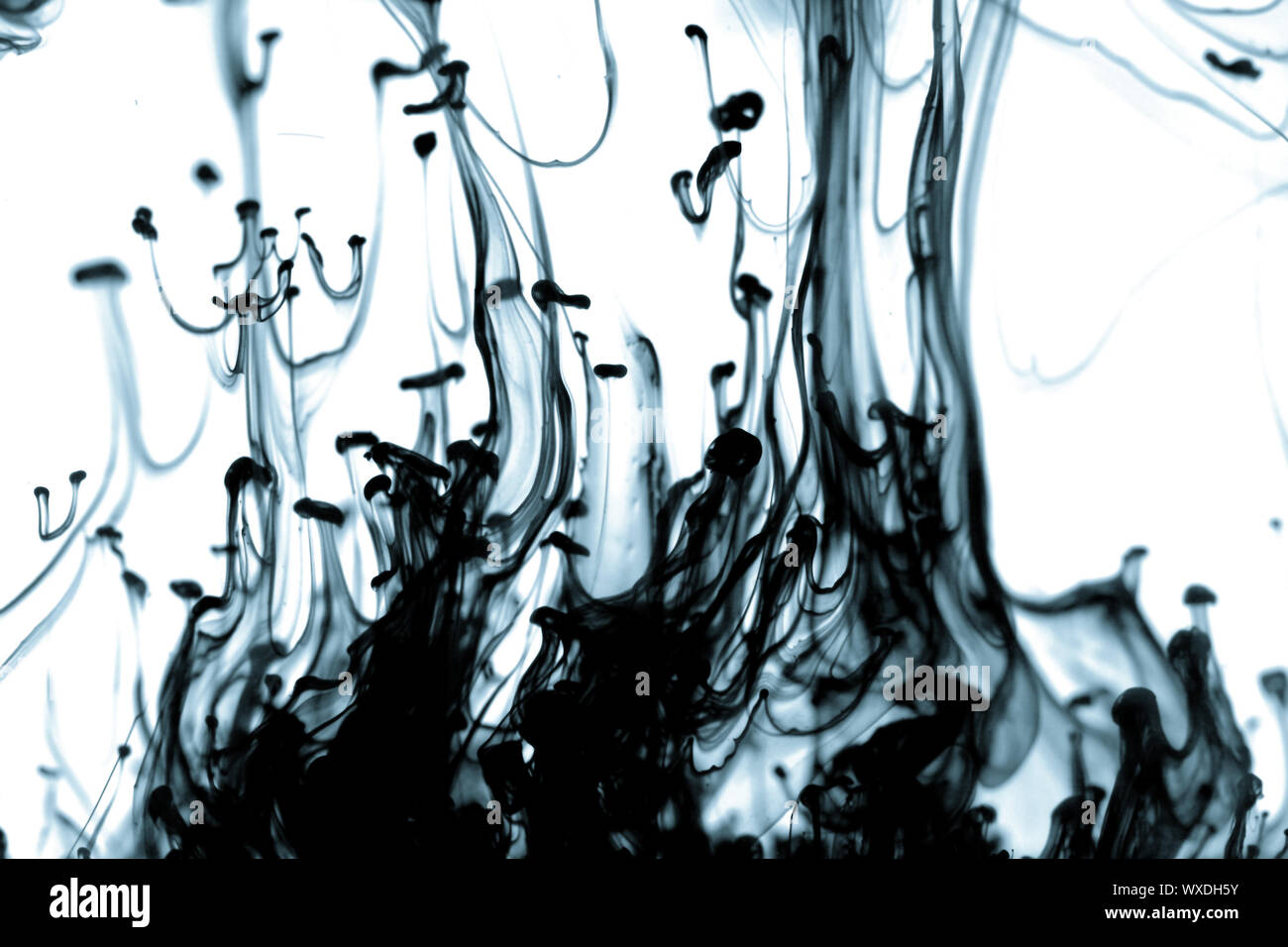 abstract ink background flow in water Stock Photo - Alamy