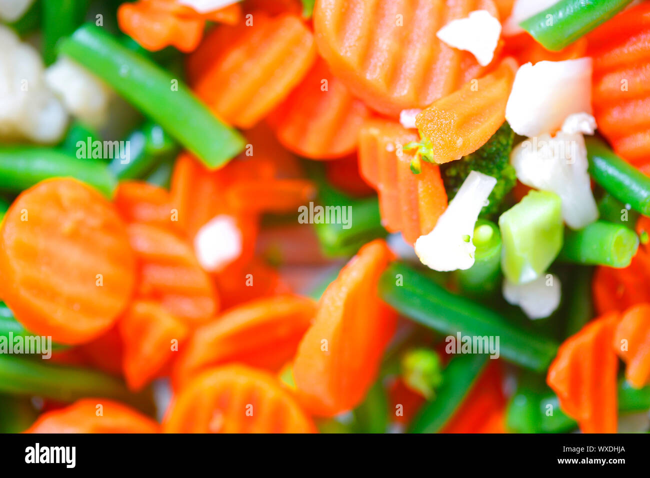 Mixed various vegetables background macro close-up Stock Photo - Alamy