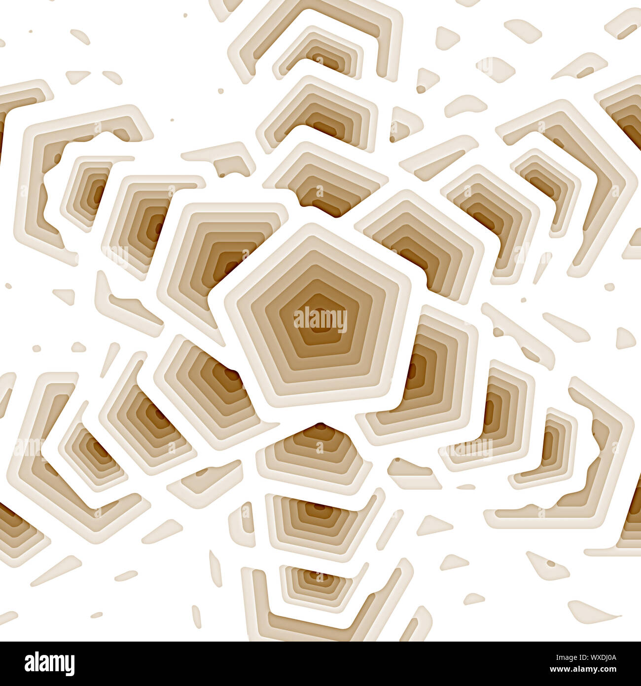 abstract pentagon background Stock Photo - Alamy