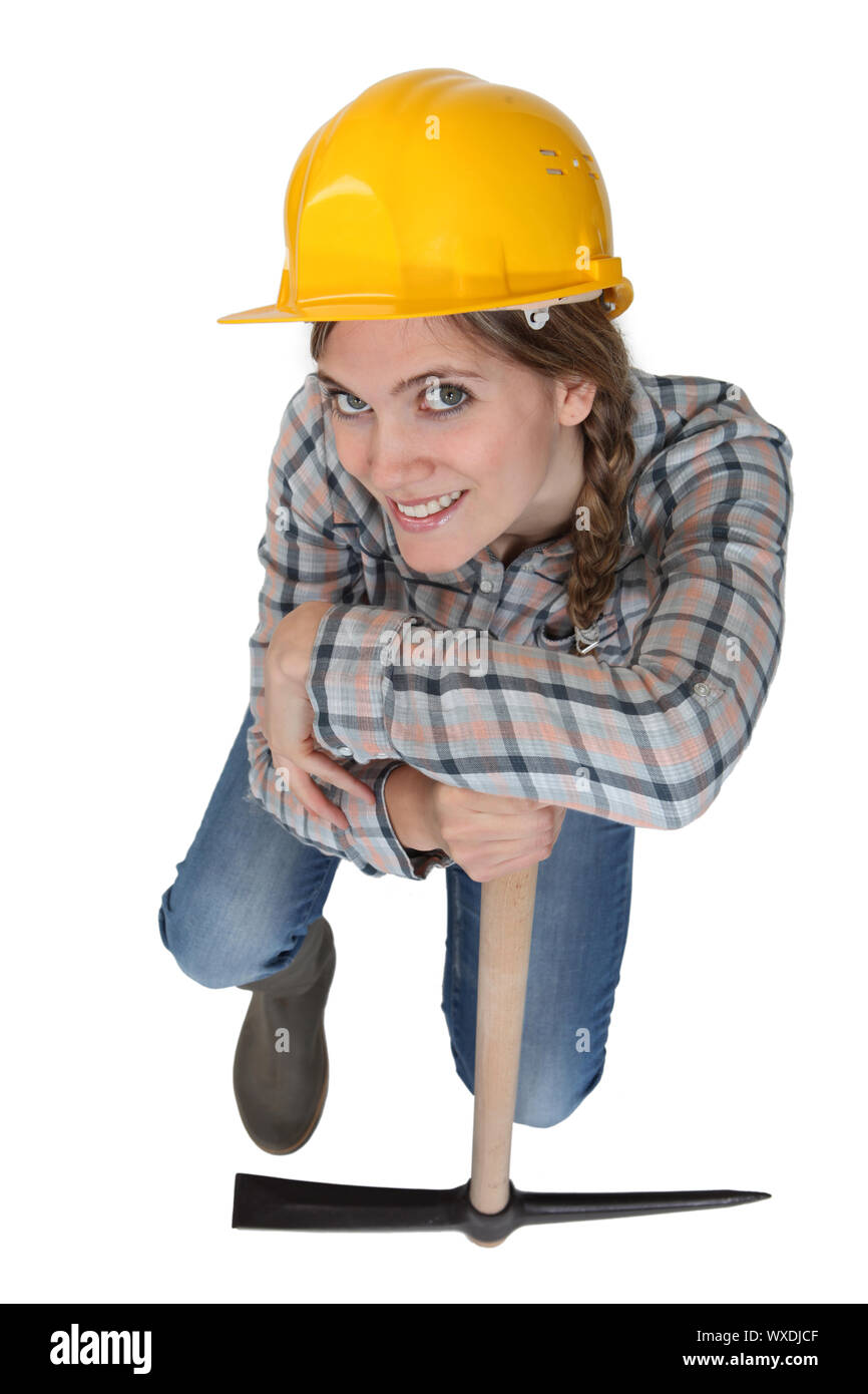 Pickaxe and soil hi-res stock photography and images - Alamy