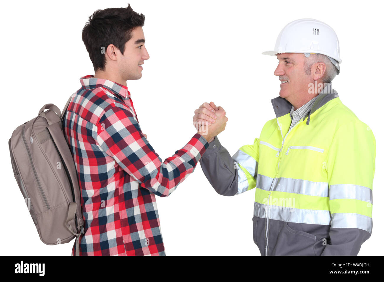 Generations construction family Cut Out Stock Images & Pictures - Alamy