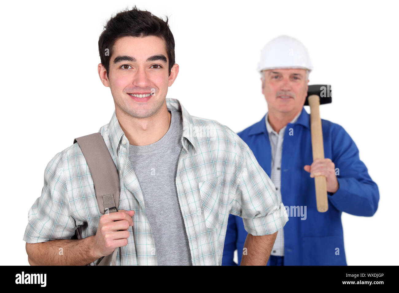 Mason apprentice hi-res stock photography and images - Alamy